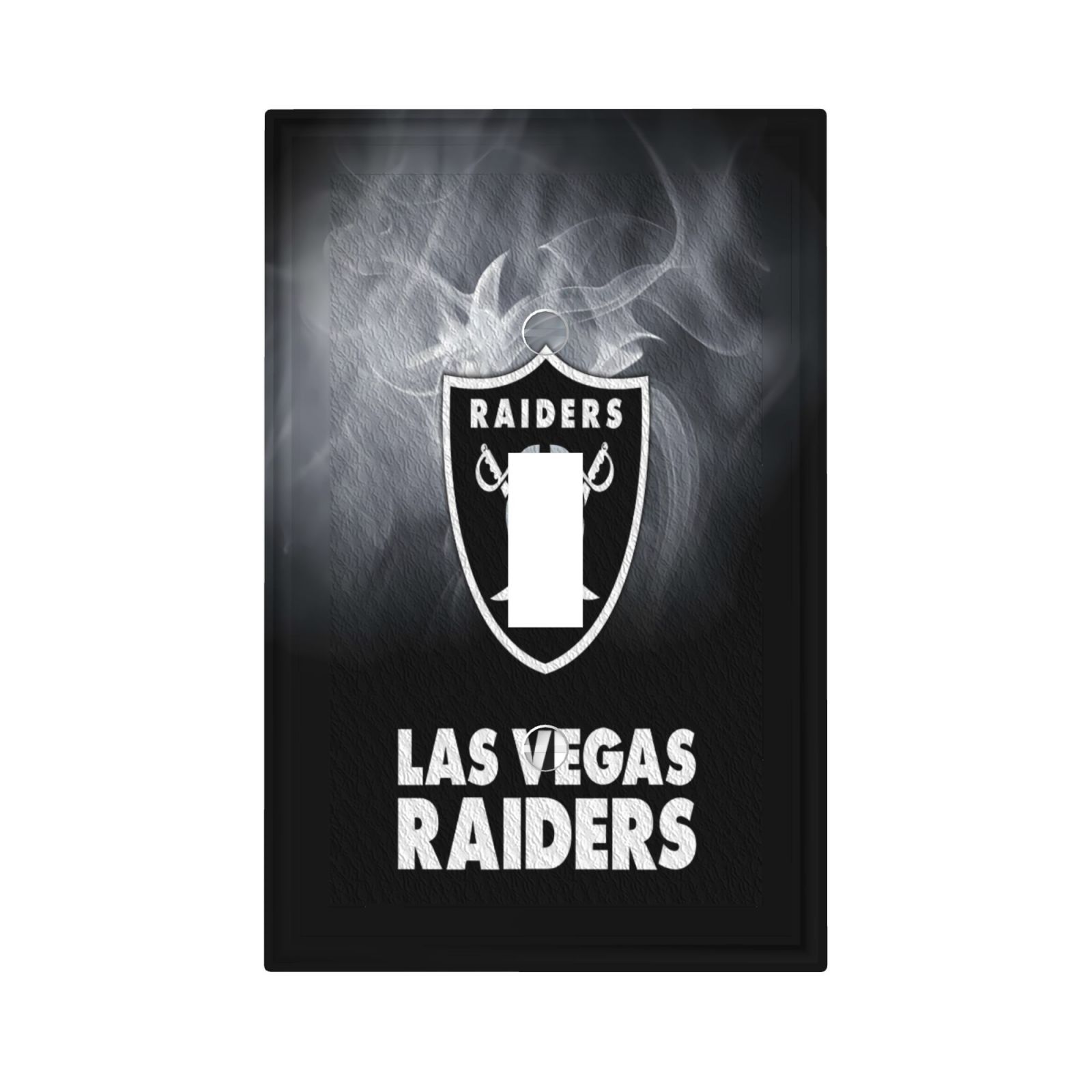 Raiders Football Switching Lights Single Leather Roman Frame Switch ...