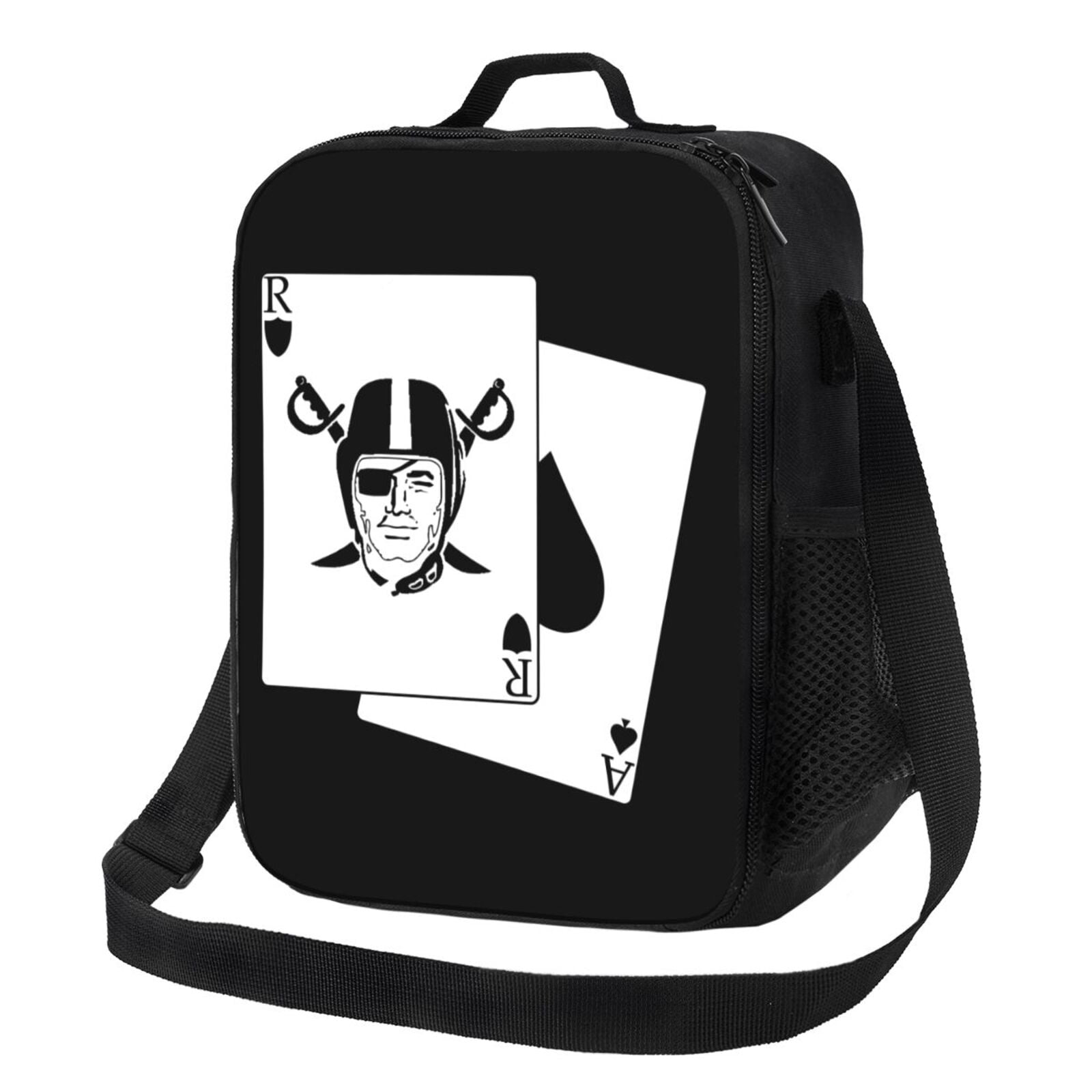 Raiders Team Lunch Box Insulation Single Shoulder Hand_Held Lunch Bag ...