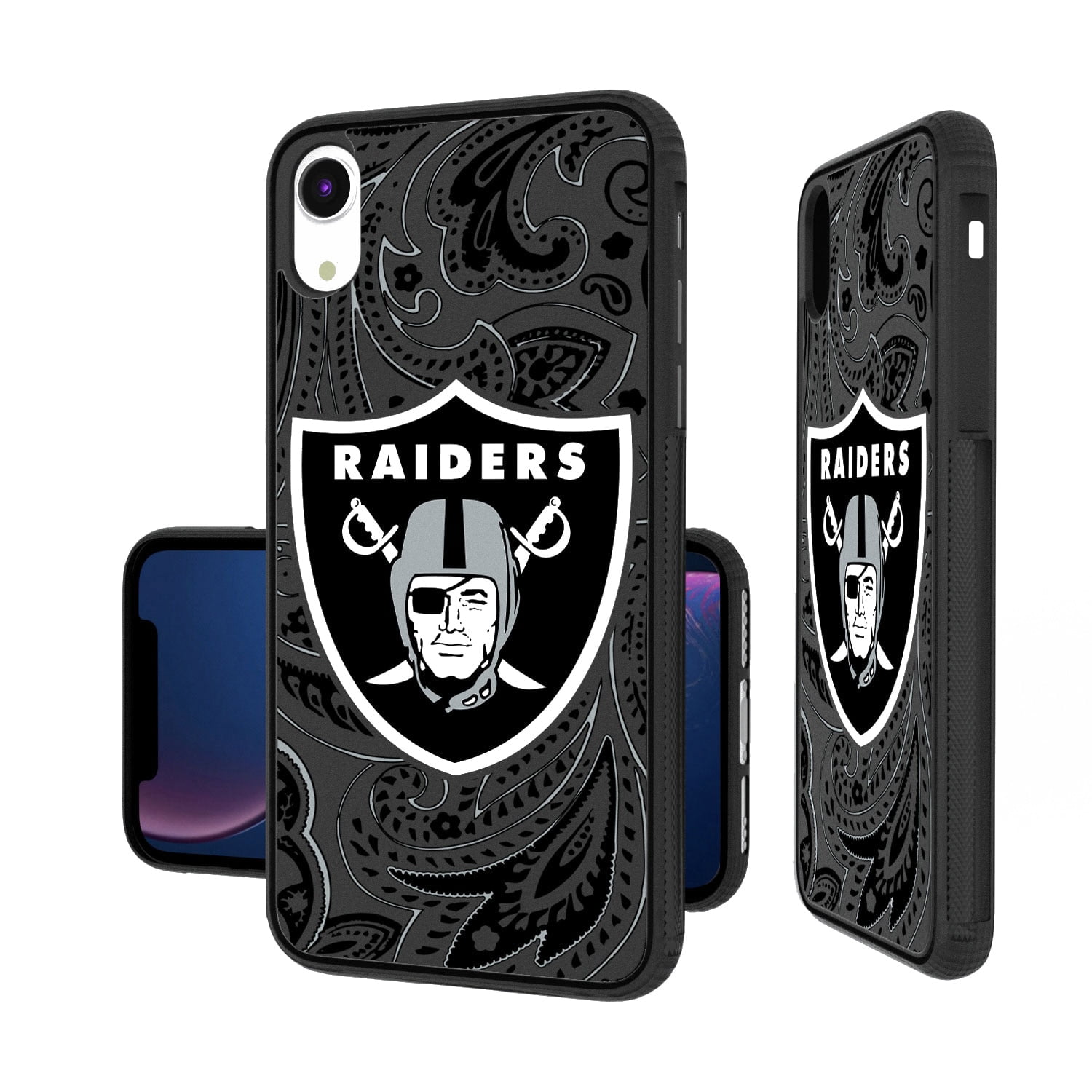 Las Vegas Raiders iPhone Paisley Design Bump Case - Walmart.com