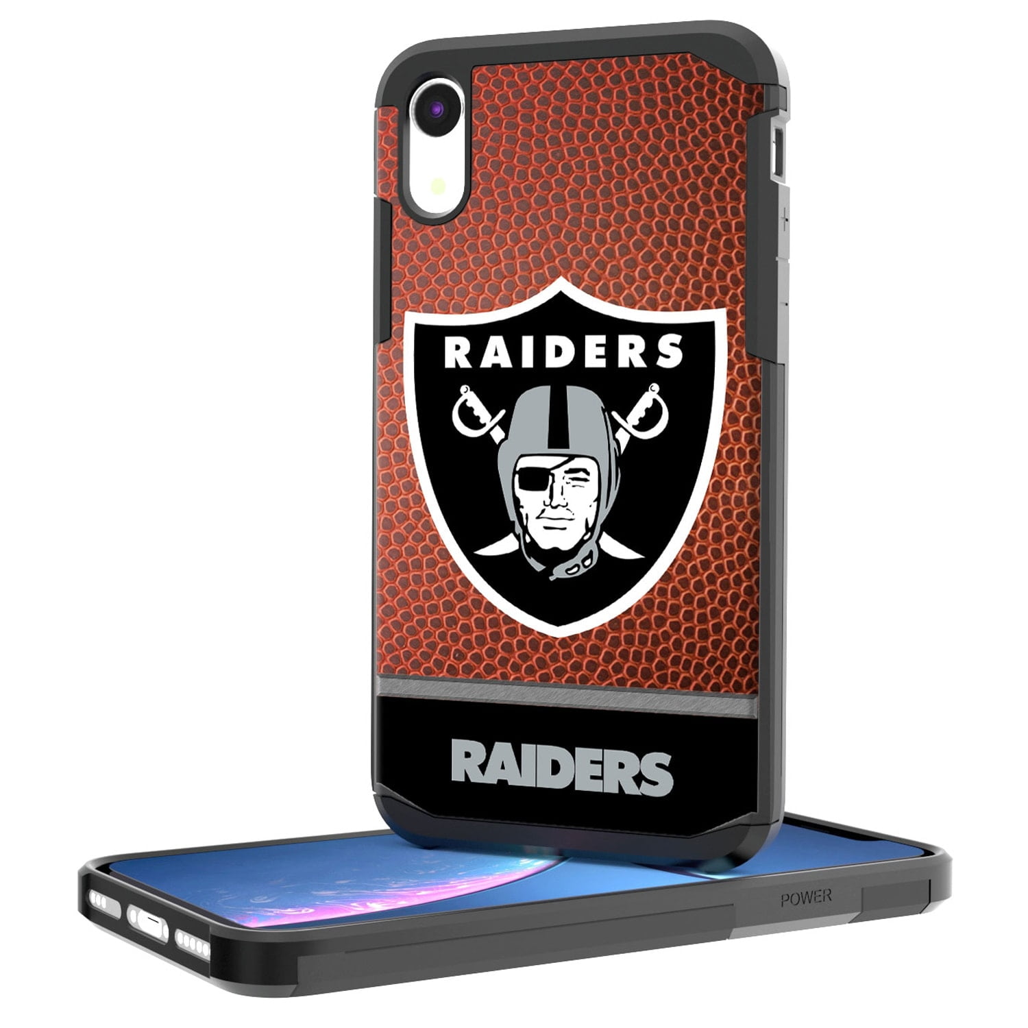 Las Vegas Raiders iPhone Rugged Wordmark Design Case - Walmart.com