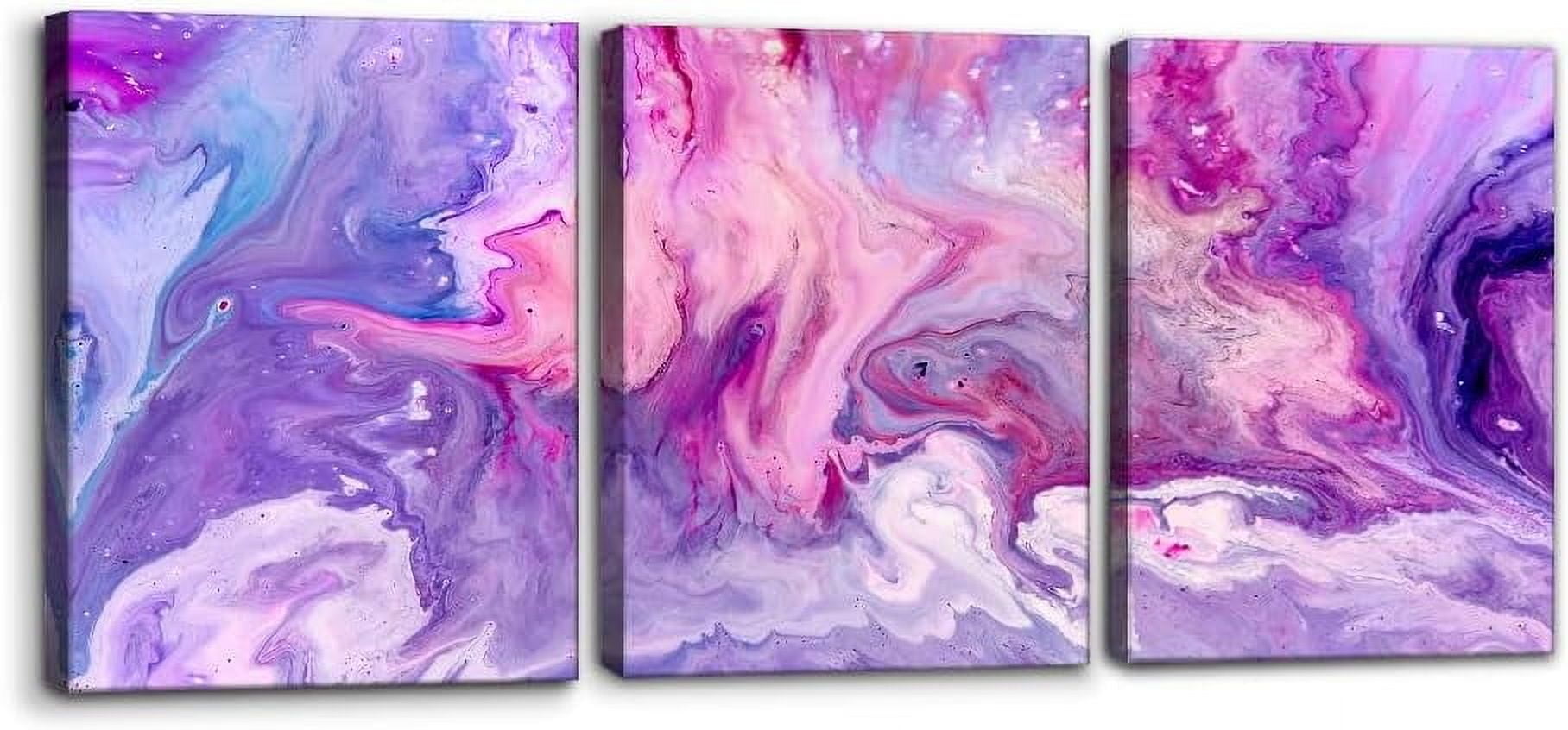 Las Vegas Skyline Wall Art Canvas Painting Cityscape Skyscraper Night ...