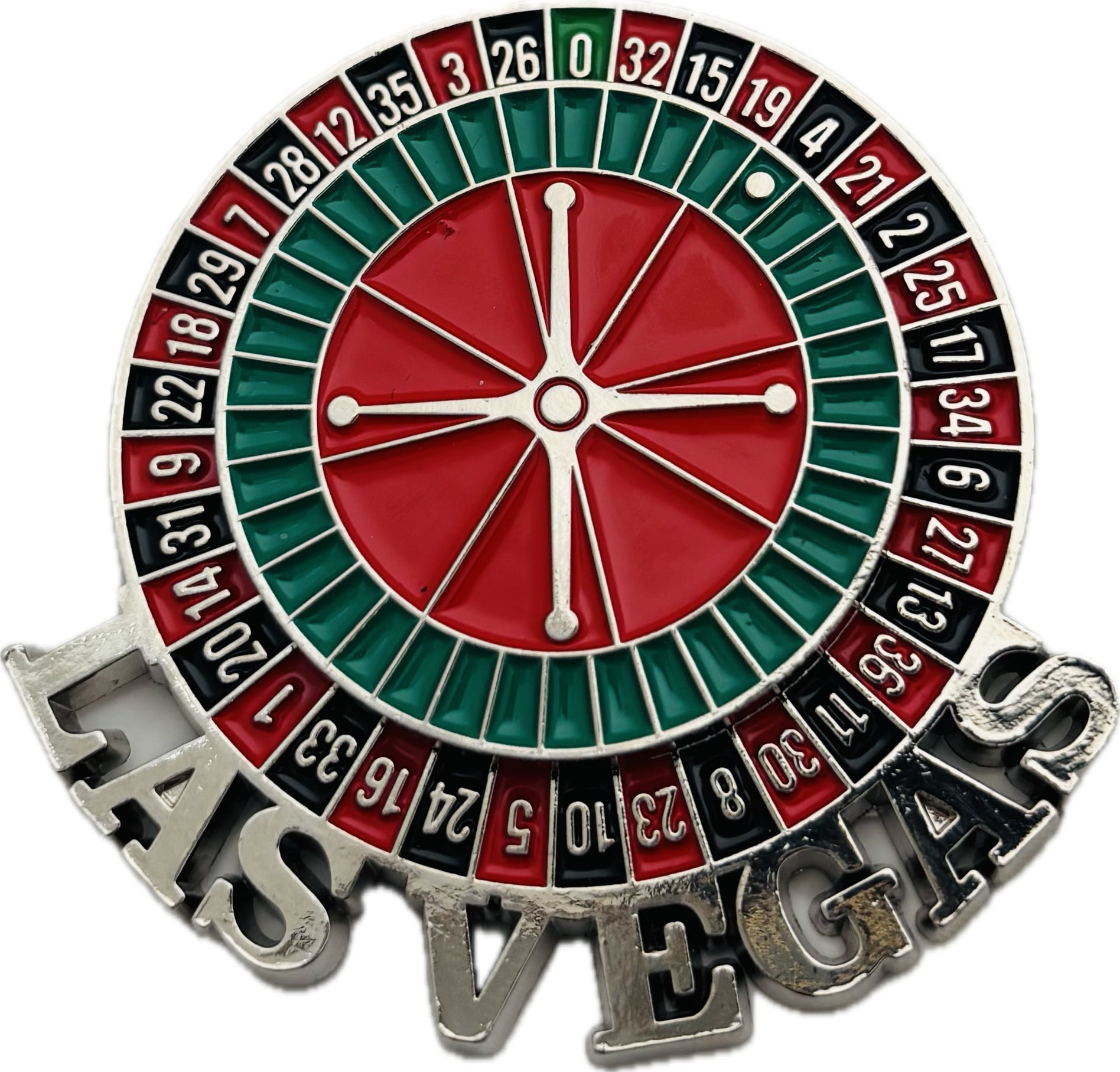 Las Vegas Spinning Roulette Wheel Magnet - Walmart.com