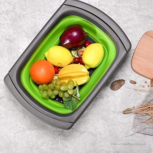 Lasaani Food Strainer Fordable Vegetable FruitNoodles Washing Strainers ...