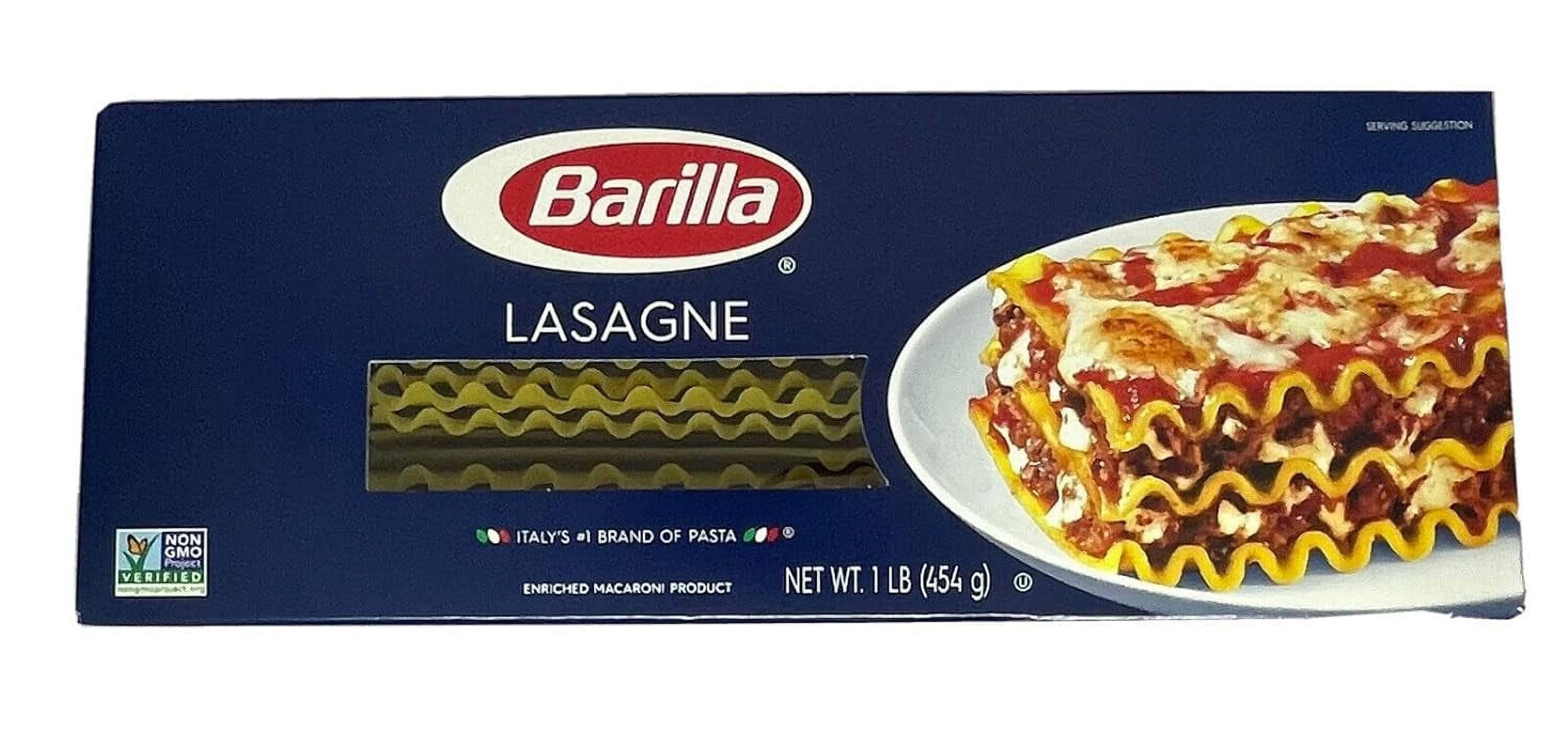 Lasagna Pasta, 1lb Boxes, Pack of 3, Bundled LangsRetail Recipe Card ...