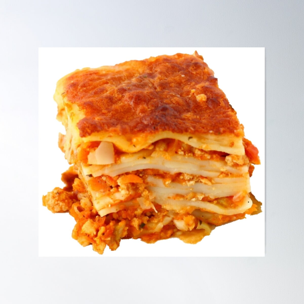 Lasagna Poster Wall Art, Modern Wall Decor For Living Room Bedroom ...