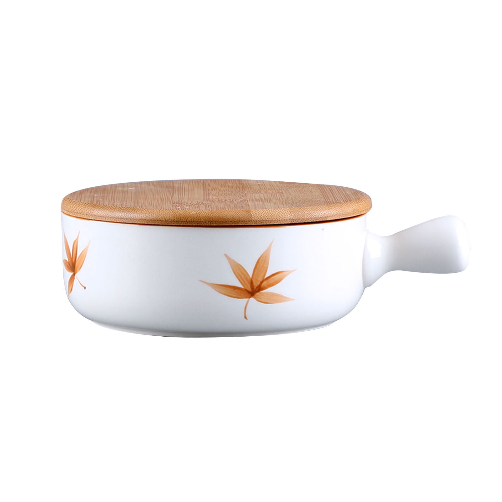 Lasagne Dish With Handle And Wooden Lid, Pasta Bake Dish For Oven ...