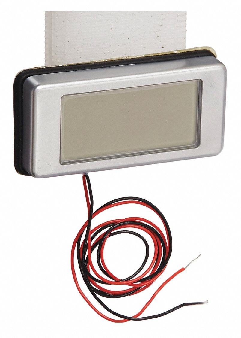 Lascar LCD Voltmeter,3 Digit,Drill Mount,4-40V EMV 1200-40 - Walmart.com