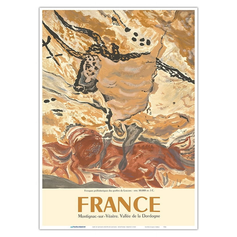 cave painting images to print