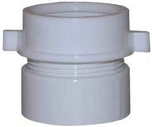 Lasco 03-4253 Pvc Drain Pipe Marvel Adapter, White - Walmart.com