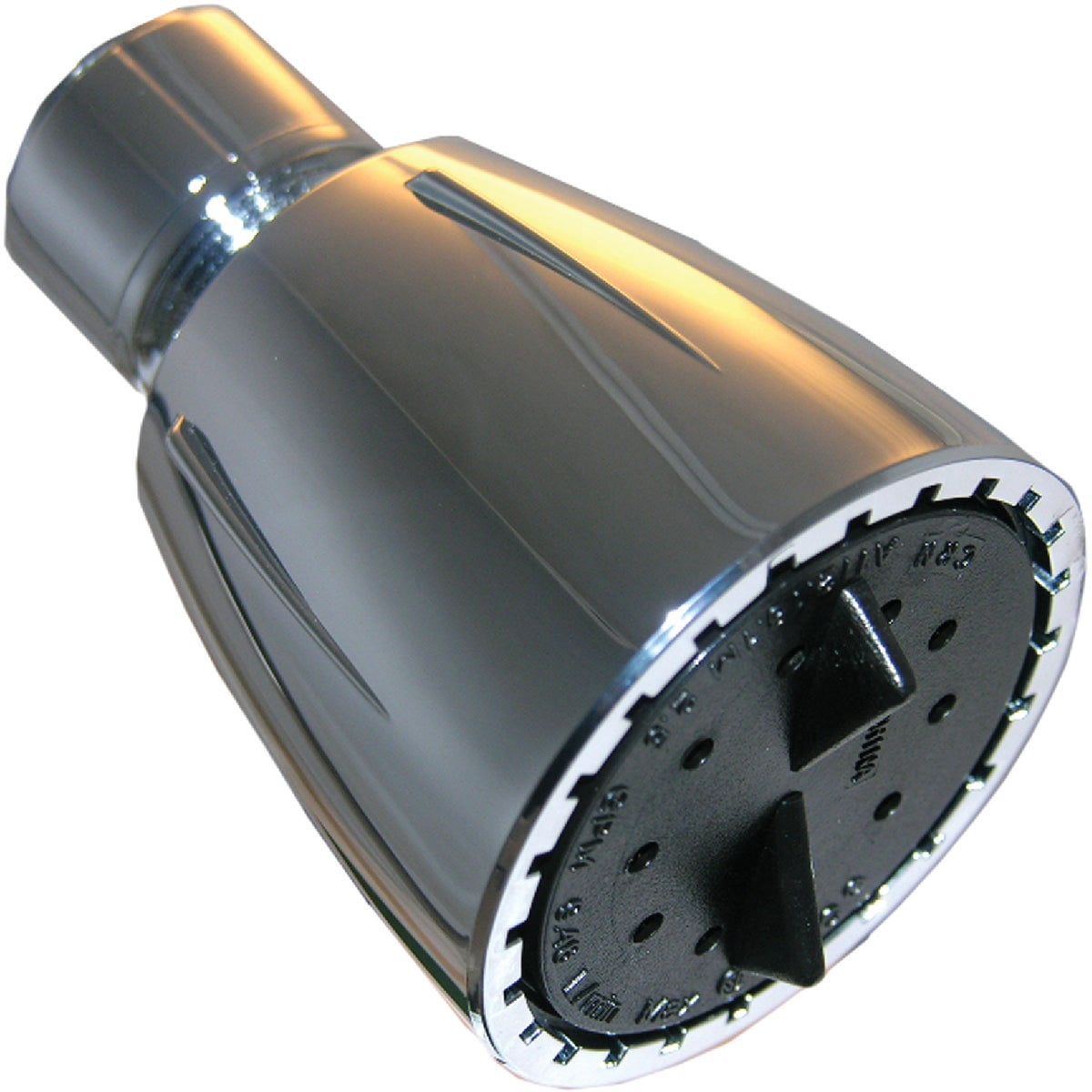 Lasco 1-Spray 1.8 GPM Water Saver Fixed Shower Head, Chrome 08-2543 ...