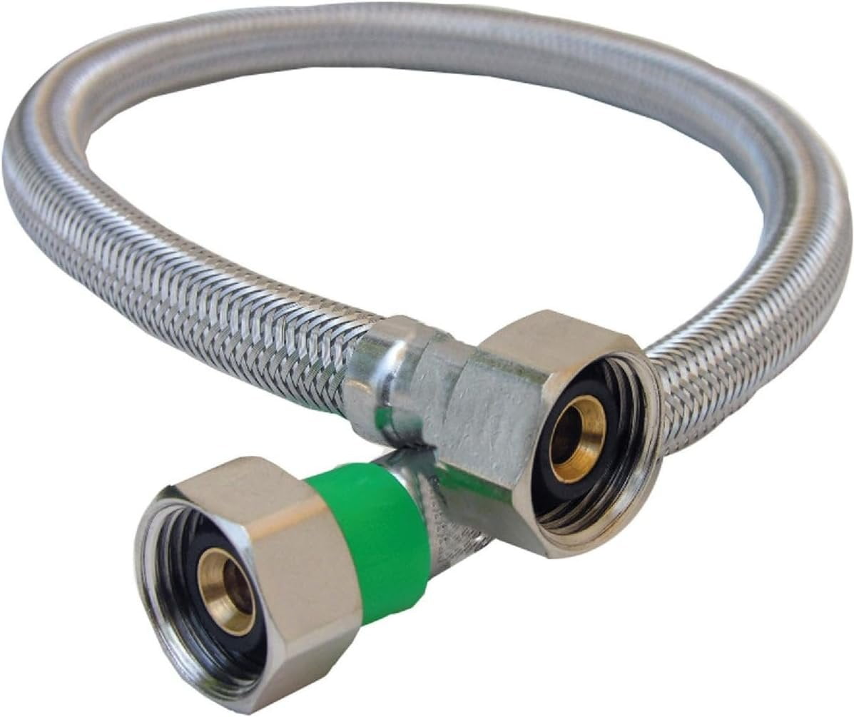 Lasco 10-0413 1/2" IPS x 1/2" IPS x 12" Water Suppy Connector - Walmart.com