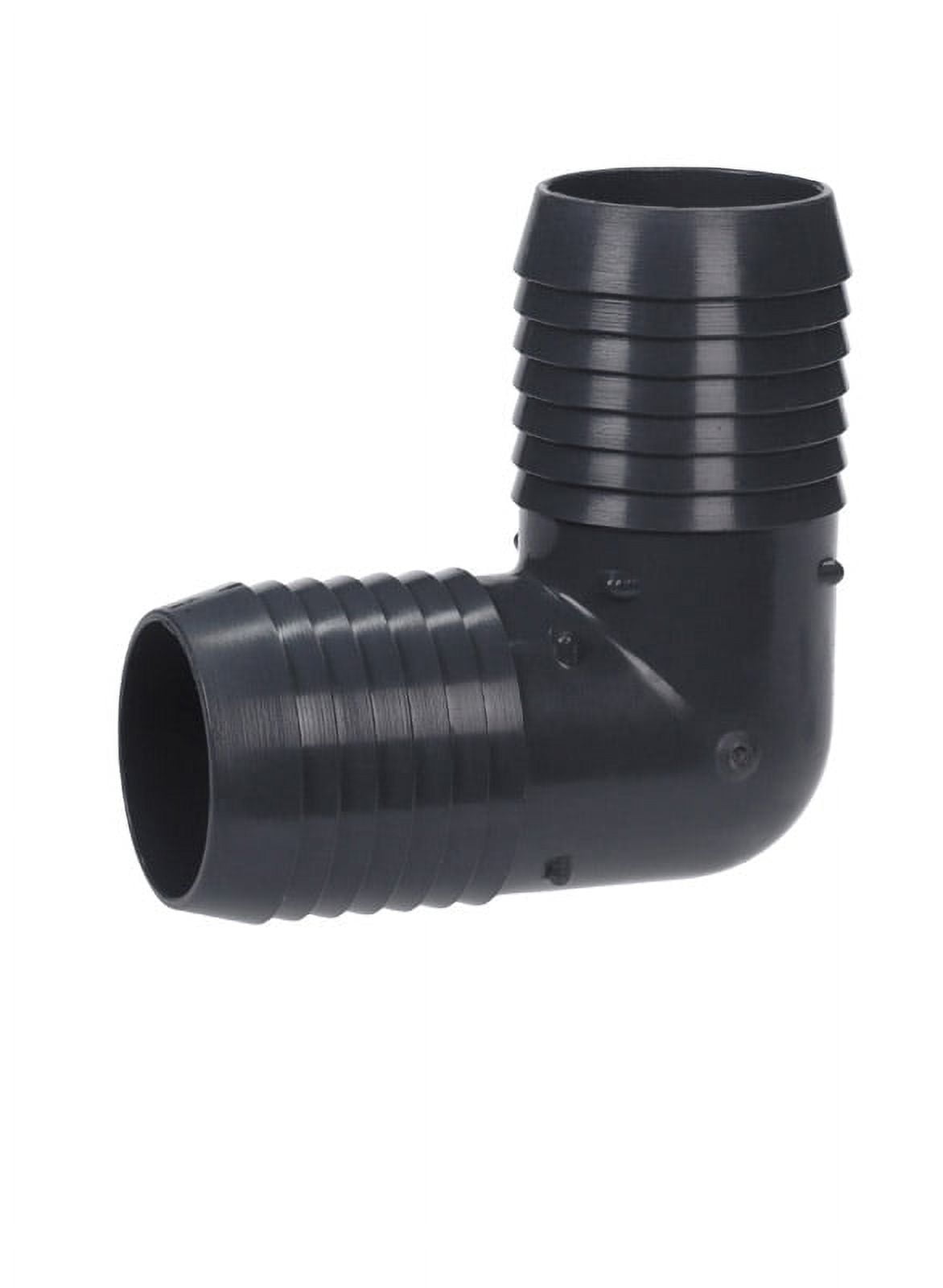 Lasco 1406015RMC PVC 90 Degree Insert Elbow, 1-1/2" x 1-1/2" - Walmart.com