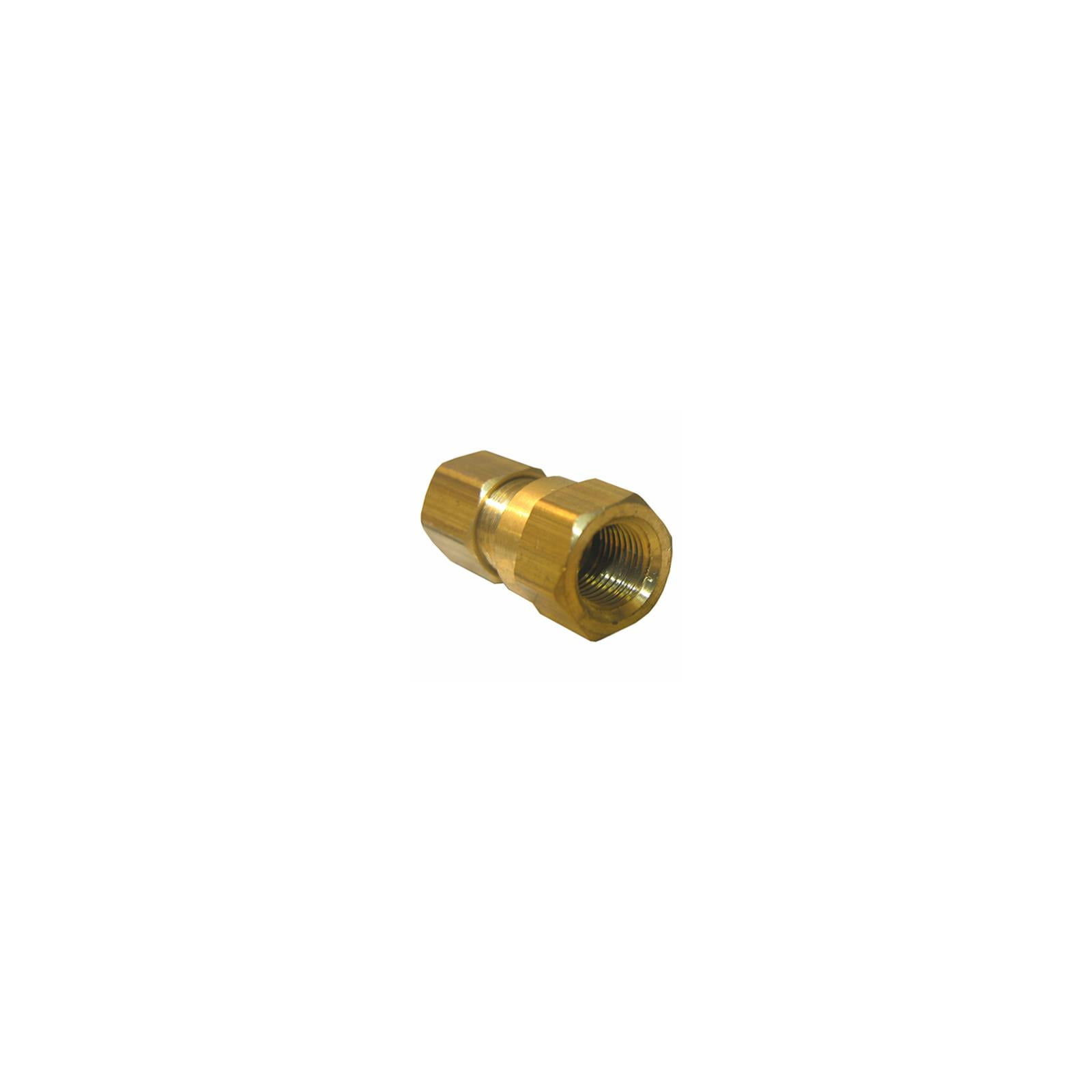 Lasco 17-6611 1/4 In. Compression x 1/8 In. FPT Brass Adapter ...