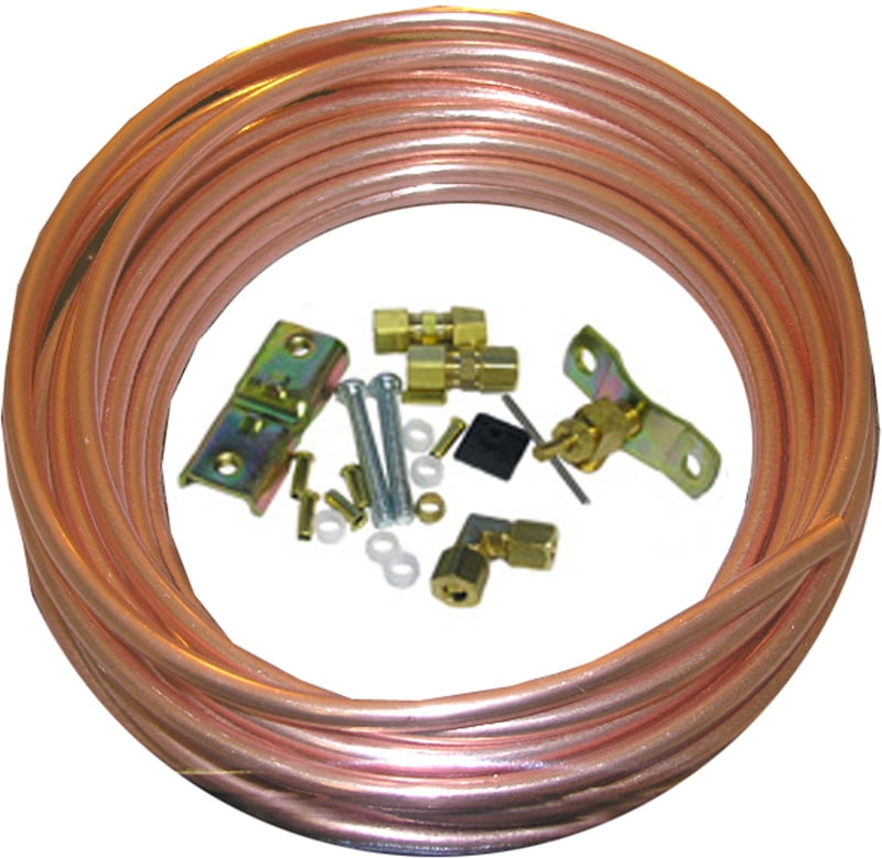 Lasco 20 Ft. x 1/4 In. Copper Tubbing Ice Maker Installation Kit 17 ...