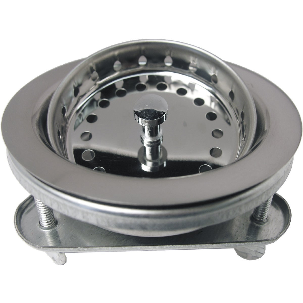Lasco 3-1/2 In. Chrome EZ-On Duo Basket Strainer Assembly 03-1031 ...