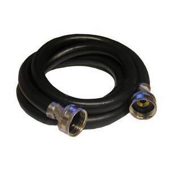 Larsen Supply Rubber Washing Machine Hose - 3/4 In. x 4 Ft. - 4 Foot ...