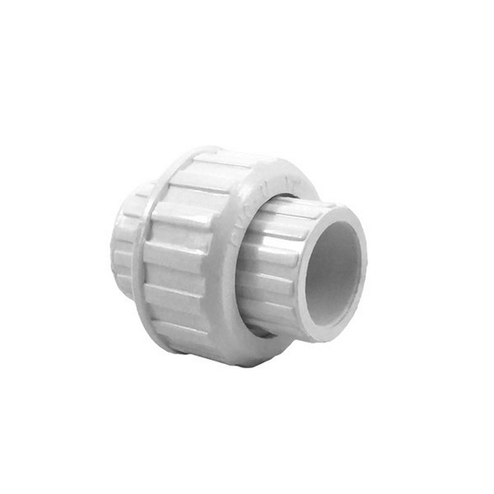 Manufacturer Varies PVC Union, Socket x Socket, 1/2 in Pipe Size 457005 ...