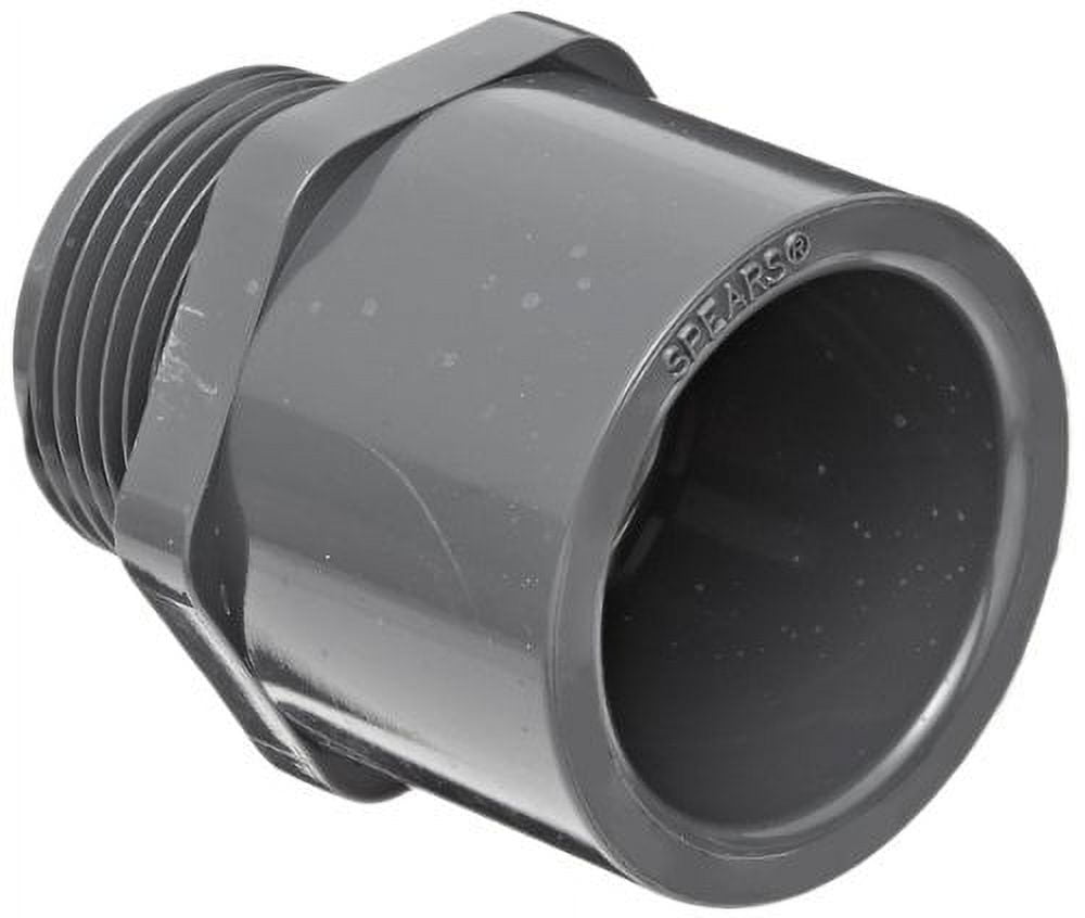 Lasco 836-020 2"MPT x 2"Slip Schedule 80 PVC Male Adapter 836-02 - Walmart.com