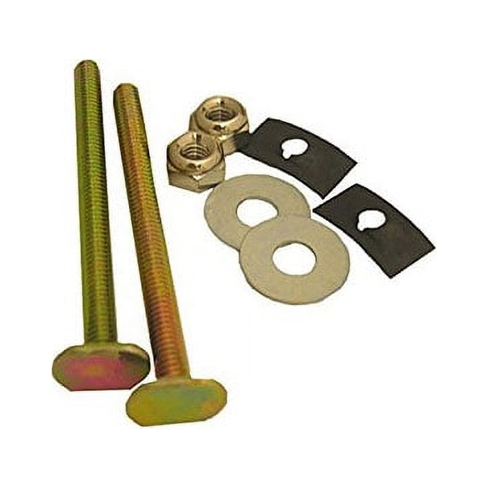 Lasco Brass Toilet Bolts with Retainers Washers and Nuts 04-3633 ...