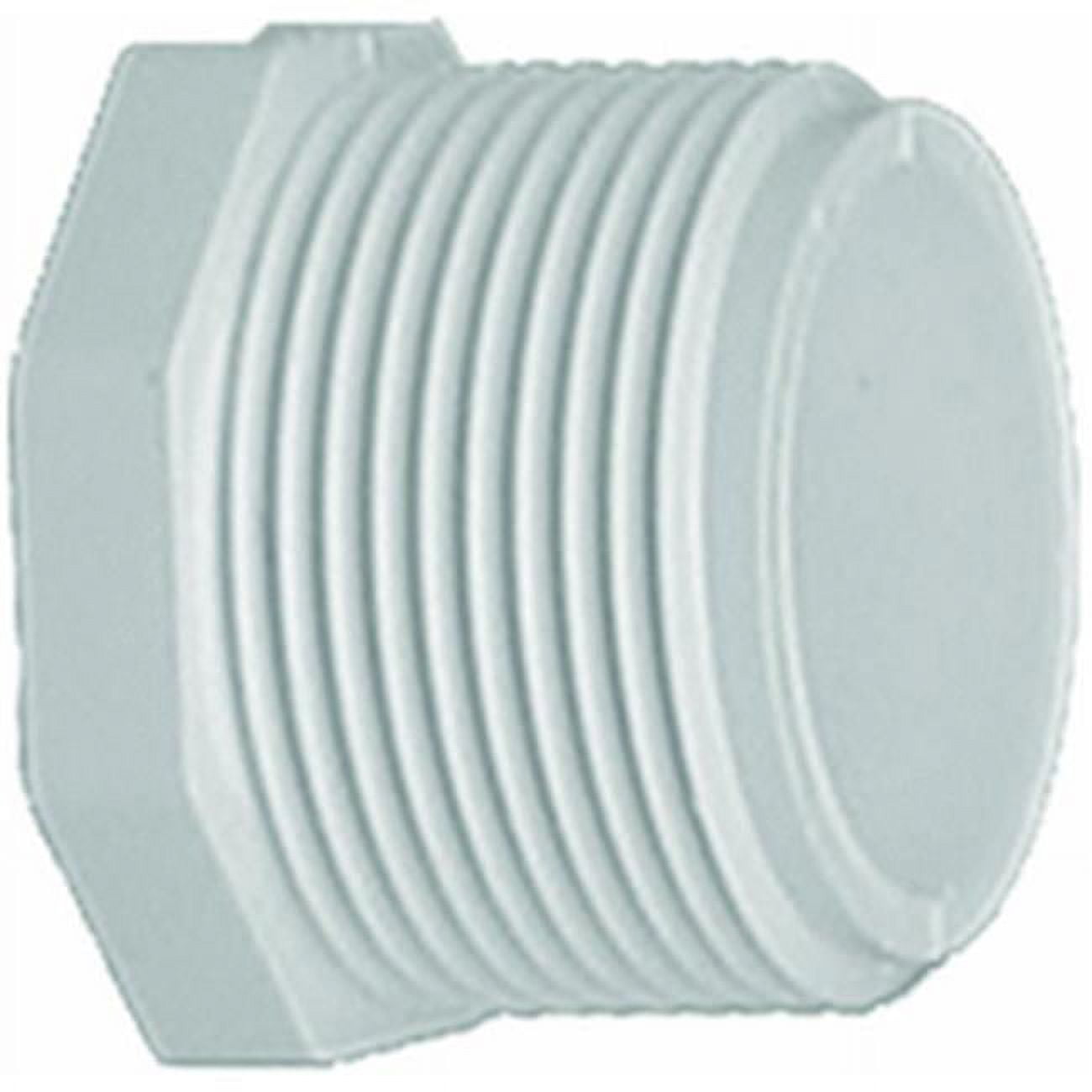 Lasco F01090C 0.75 in. Mip PVC Plug - Walmart.com