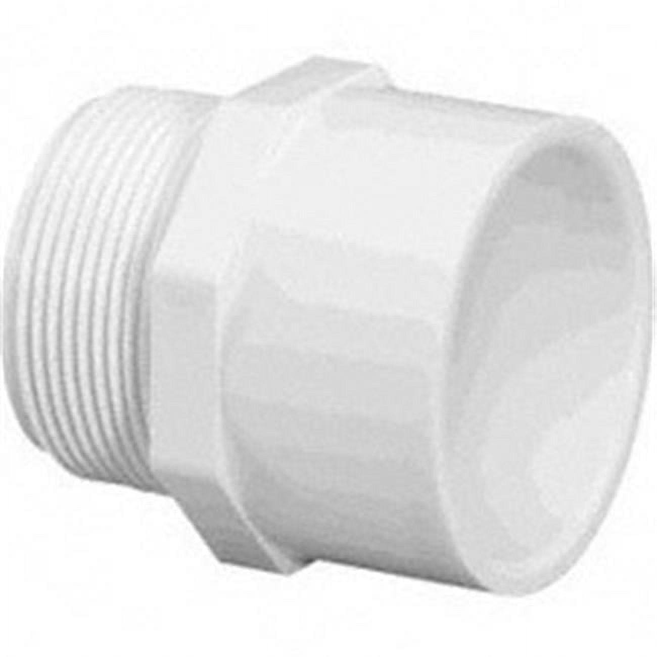 Lasco Fittings PV436012 1.25 in. Male Pipe Thread Socket Adapter ...