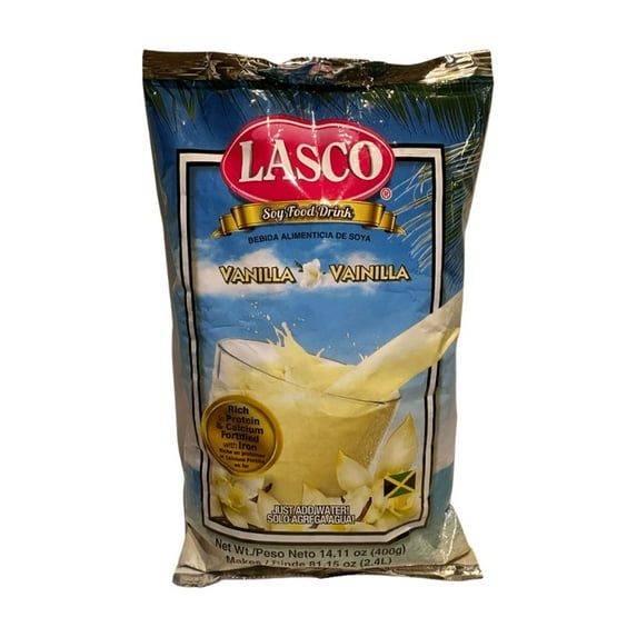Lasco Soy Food Drink Vanilla 400g, Pack of 24 - Walmart.com