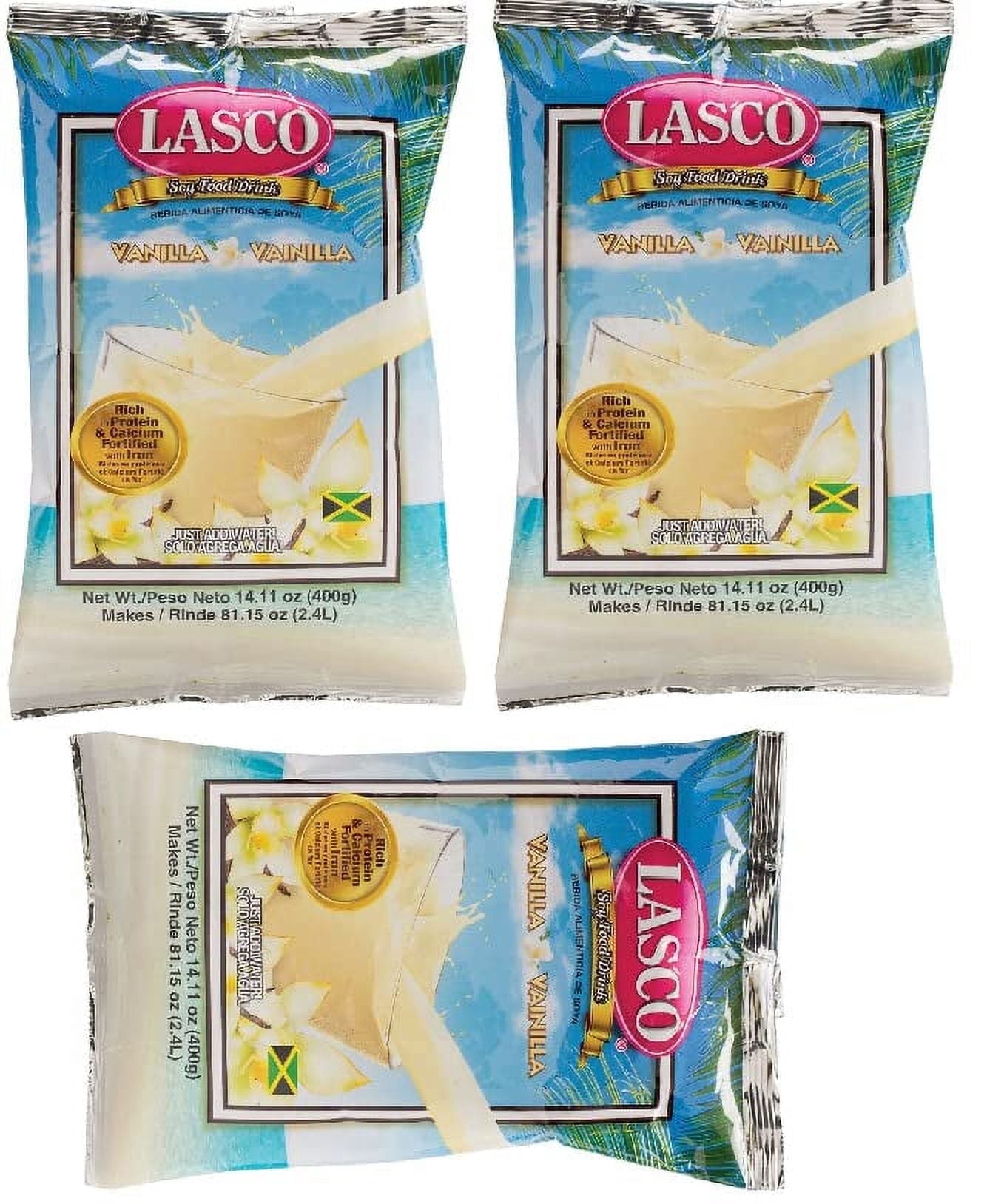 Lasco Jamaica Vanilla Food Drink - 400g (3 Pack) - Walmart.com