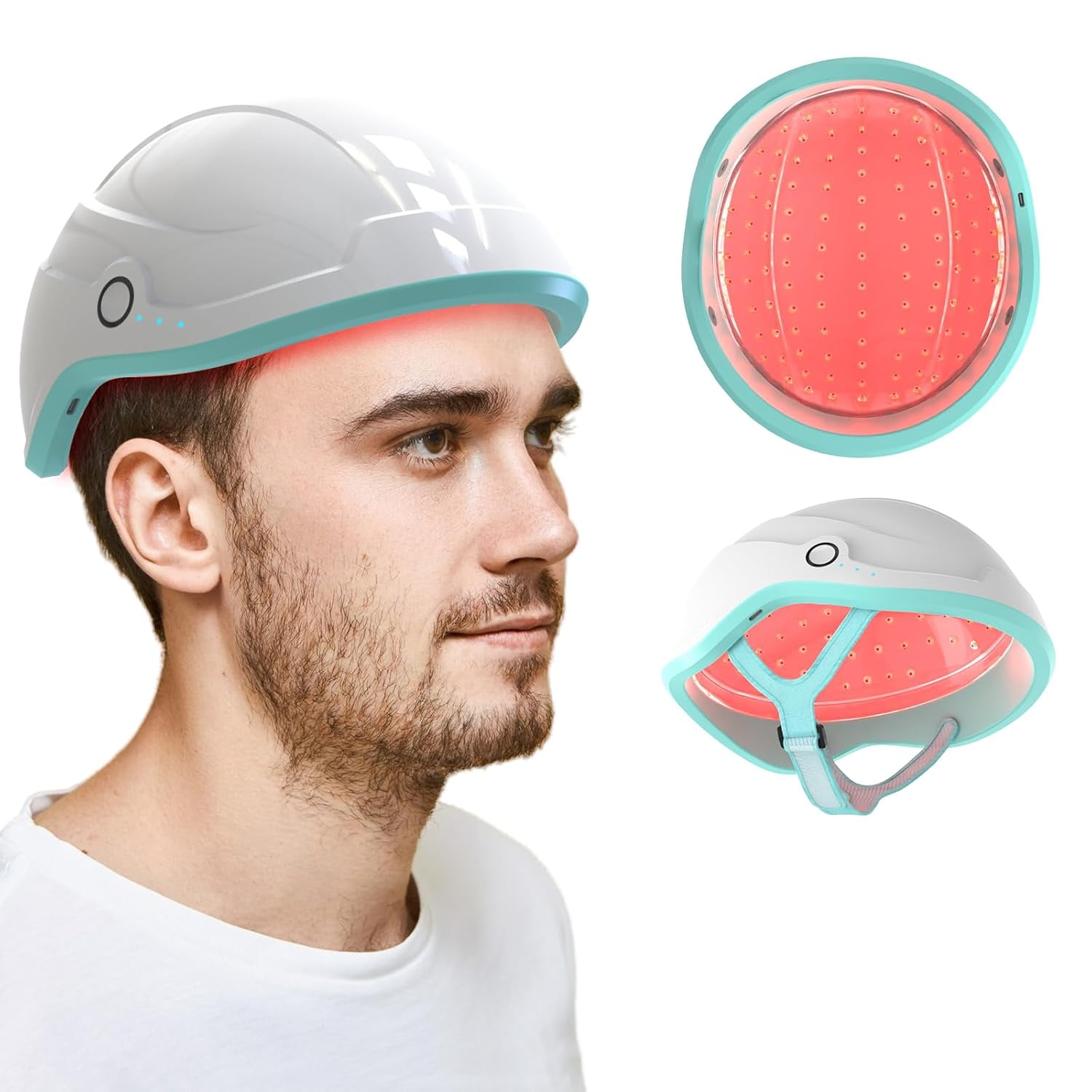 Laser Cap, Laser Hair Growth Cap for Promoting Hair Growth In Males ...