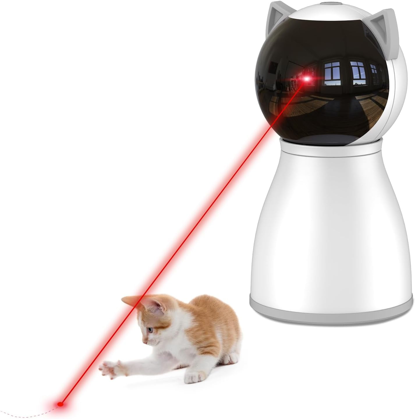 Laser Cat Toys for Indoor Cats,The 4th Generation Real Random ...