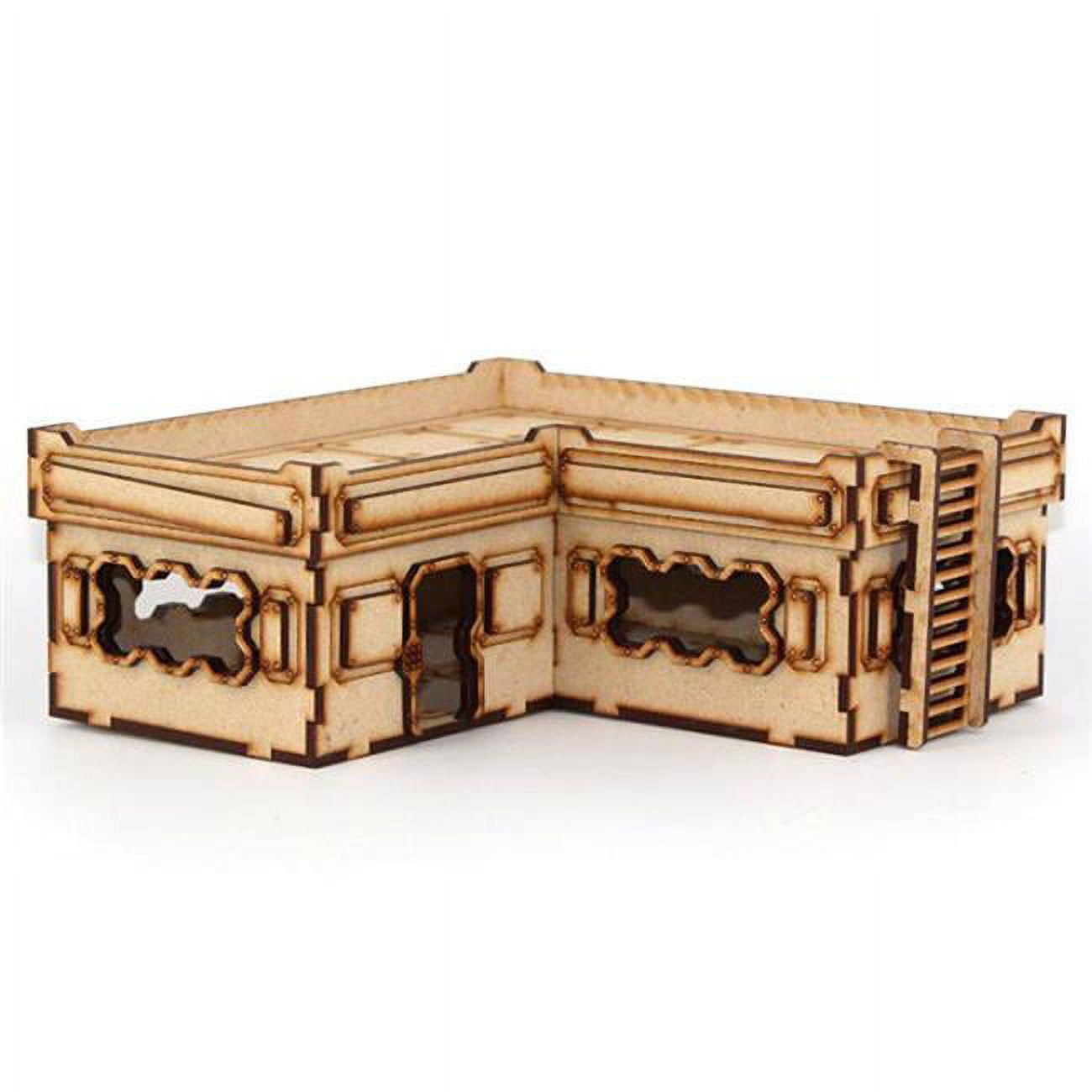 Laser Craft Workshop 8" L Single Story Blockhouse New - Walmart.com
