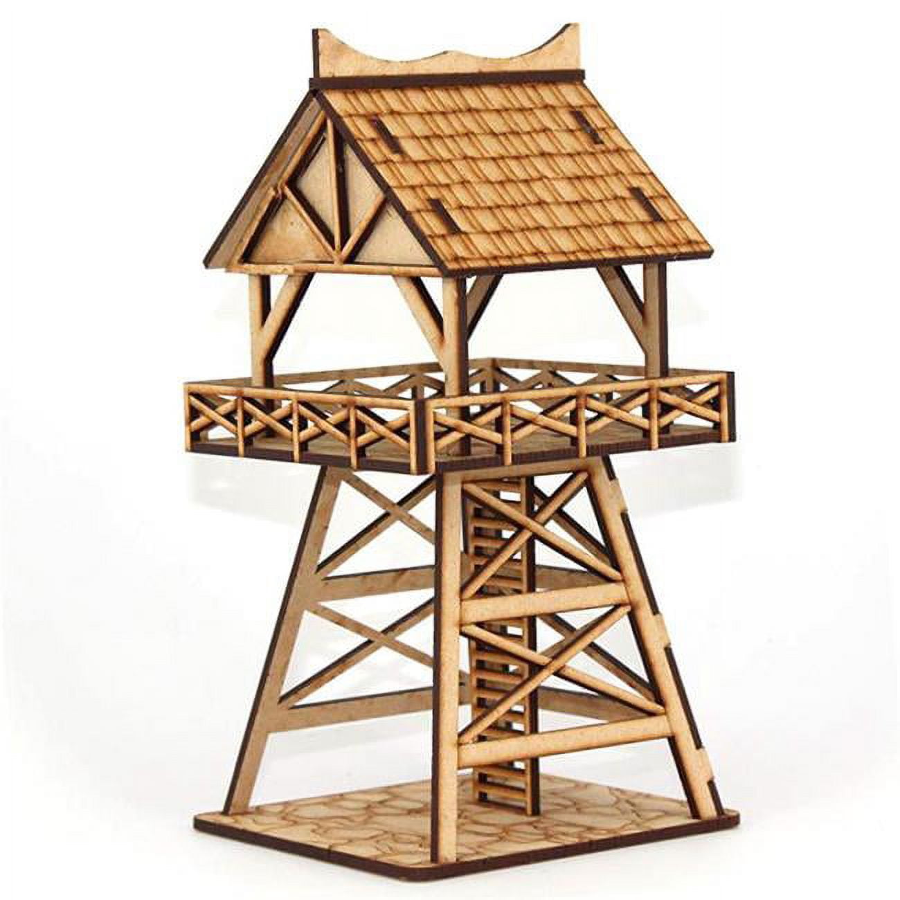 Laser Craft Workshop LCW1230 Jensh Town Guard Tower Miniature ...