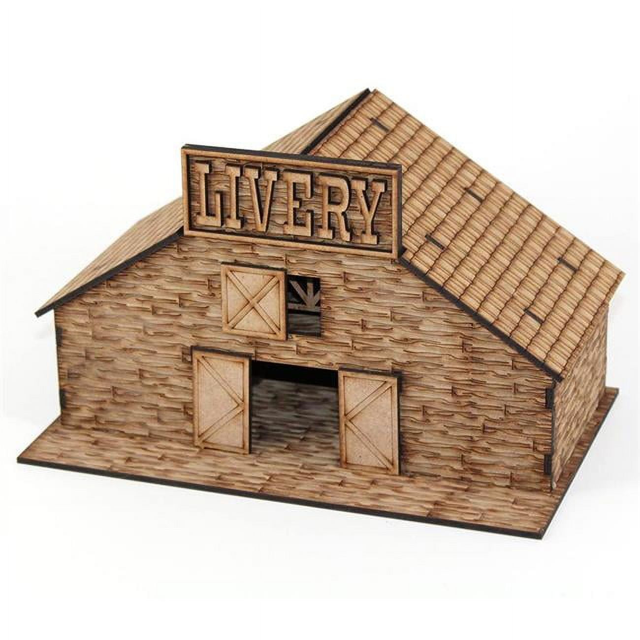 Laser Craft Workshop Wild West Livery New - Walmart.com