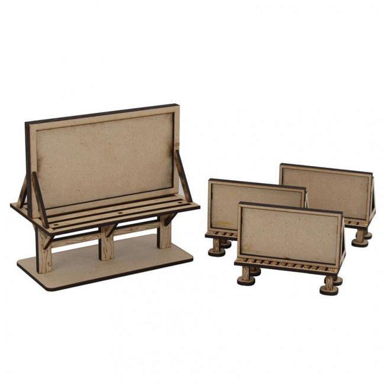 Laser Craft Workshop Wood Frame Billboard Set New - Walmart.com