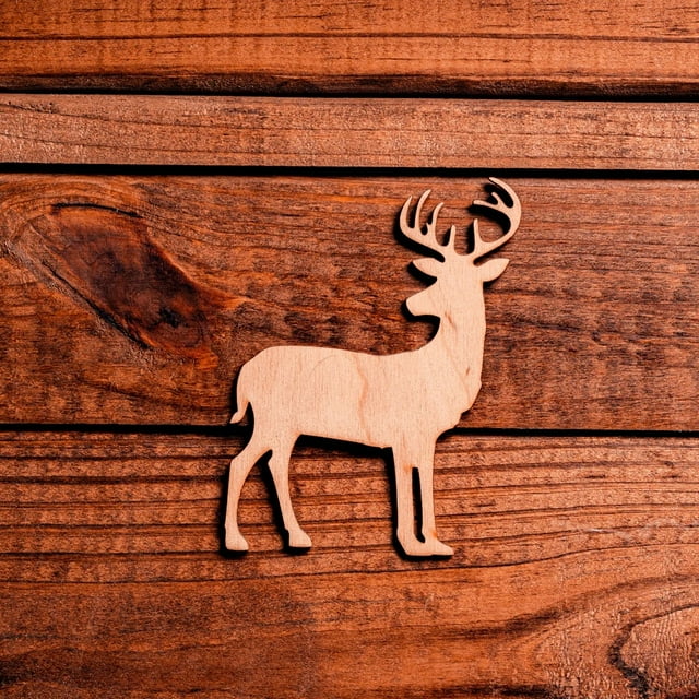 Laser Cut Deer Shape - Walmart.com