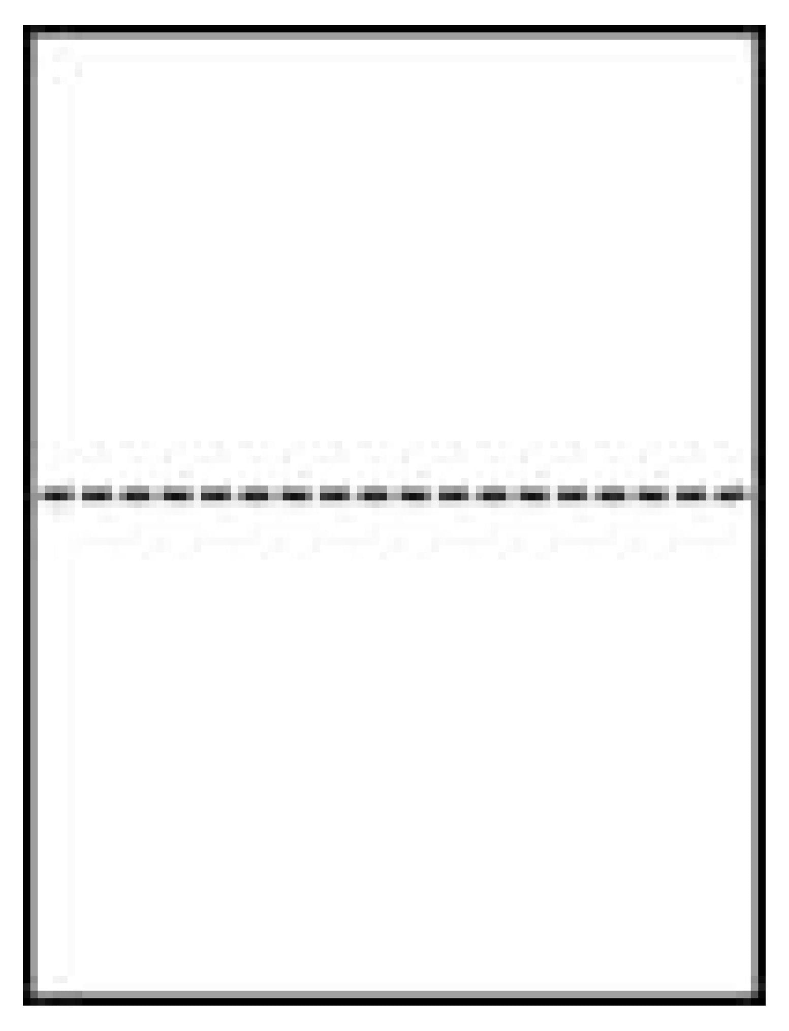 Laser Cut Perforated Paper 8.5 x 11, 20# Blank Forms - 500 Sheets/Ream ...