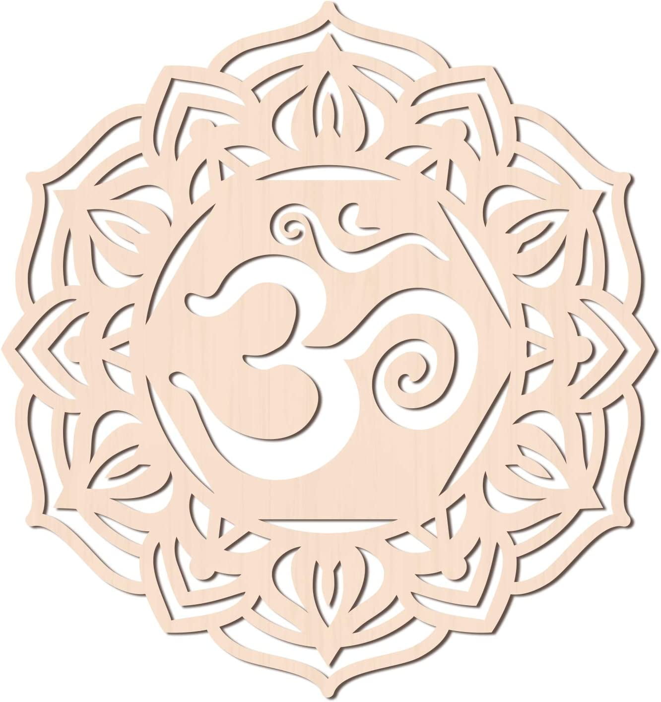 Laser Cut Wooden Wall Sculpture Torus Wall Art Home Decor Meditation ...
