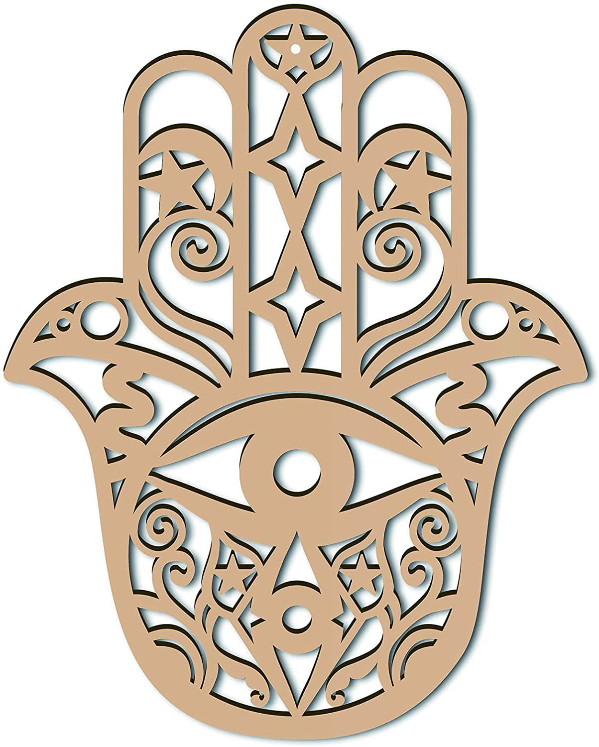 Laser Cut Wooden Wall Sculpture Torus Wall Art Home Decor Meditation ...