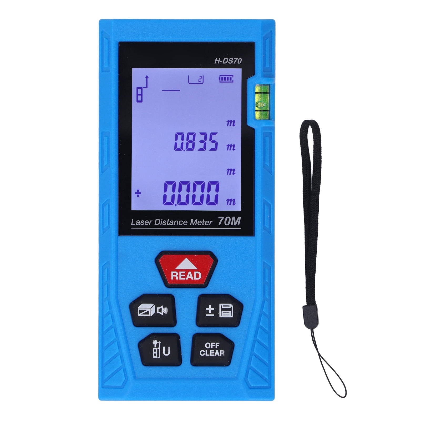 Laser Distance Meter Handheld High Accuracy ABS Housing Digital Laser ...