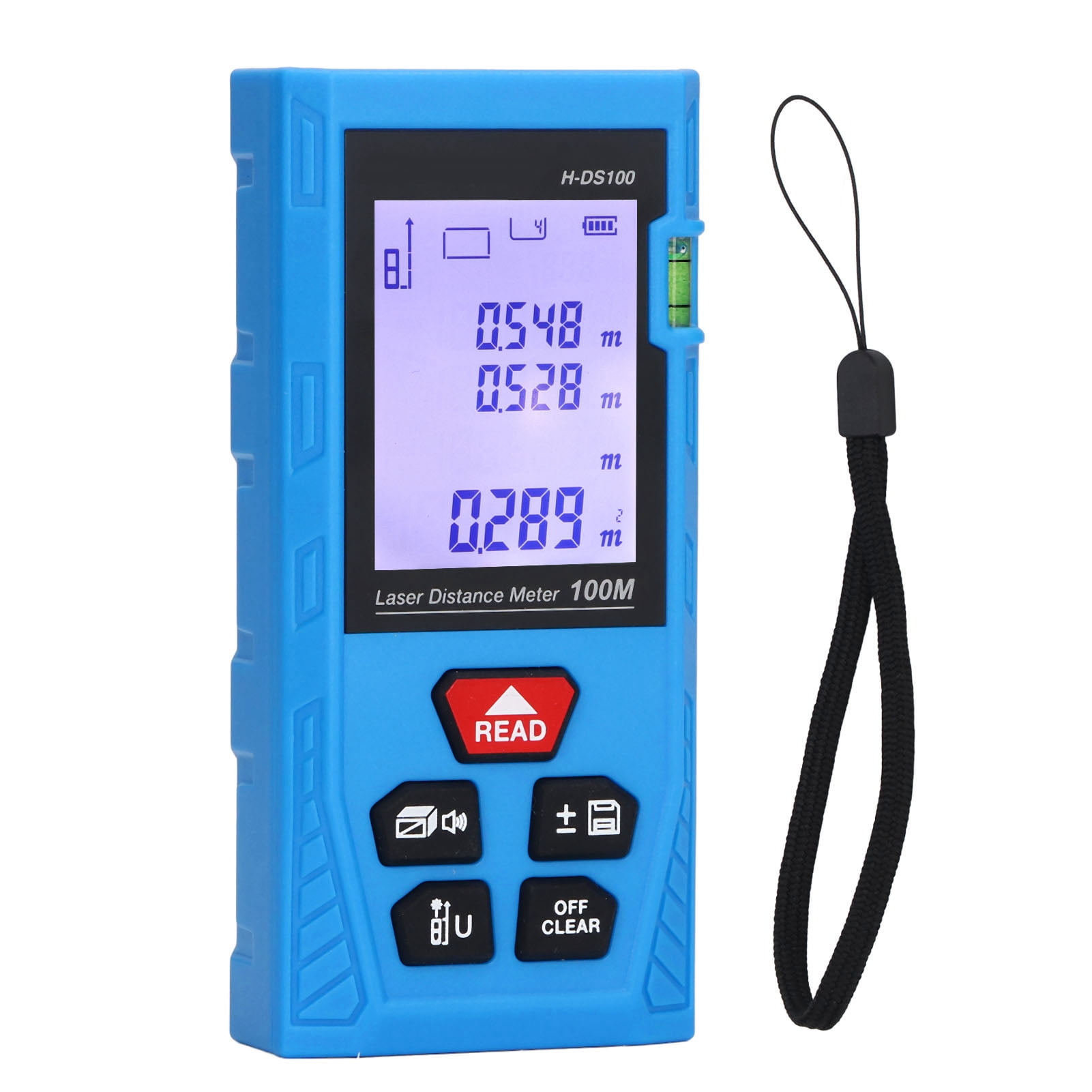 Laser Distance Meter High Accuracy Handheld Red Light Distance ...