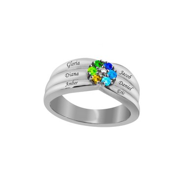 Free Shipping! Personalized Couples Sterling Silver Engraved Heart ...