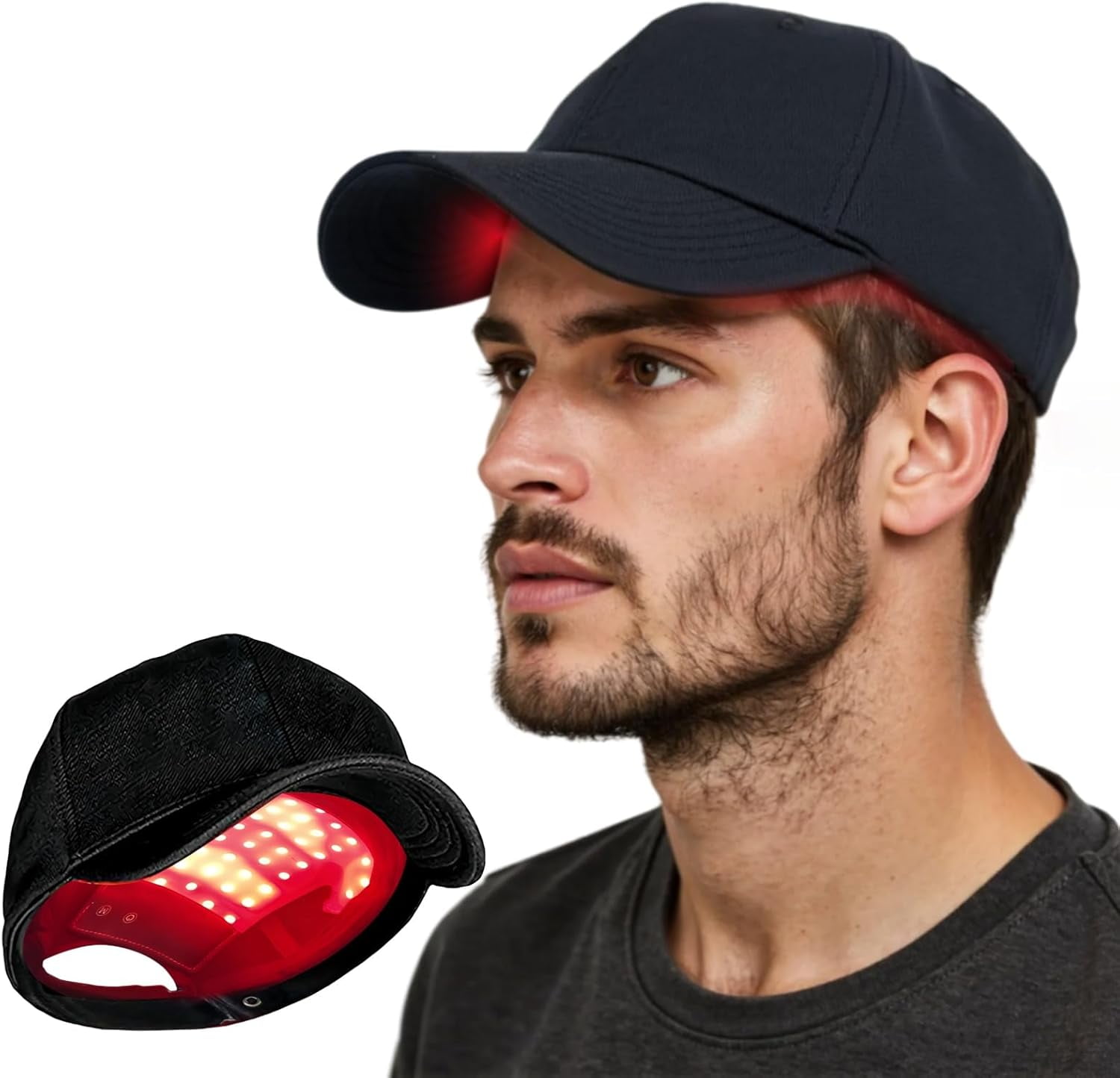 Laser Hair Growth Cap, Red Light Therapy for Hair Regrowth, Laser ...