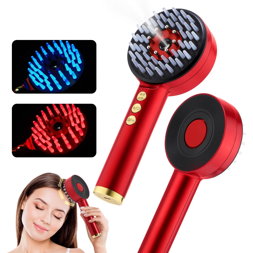 Laser Hair Growth Comb, Micro Current Scalp Massager for Hair Growth ...