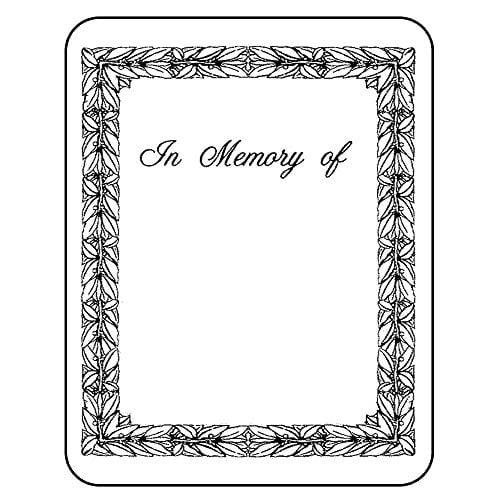 Laser & Inkjet Bookplates in Memory of 150 per Package - Walmart.com