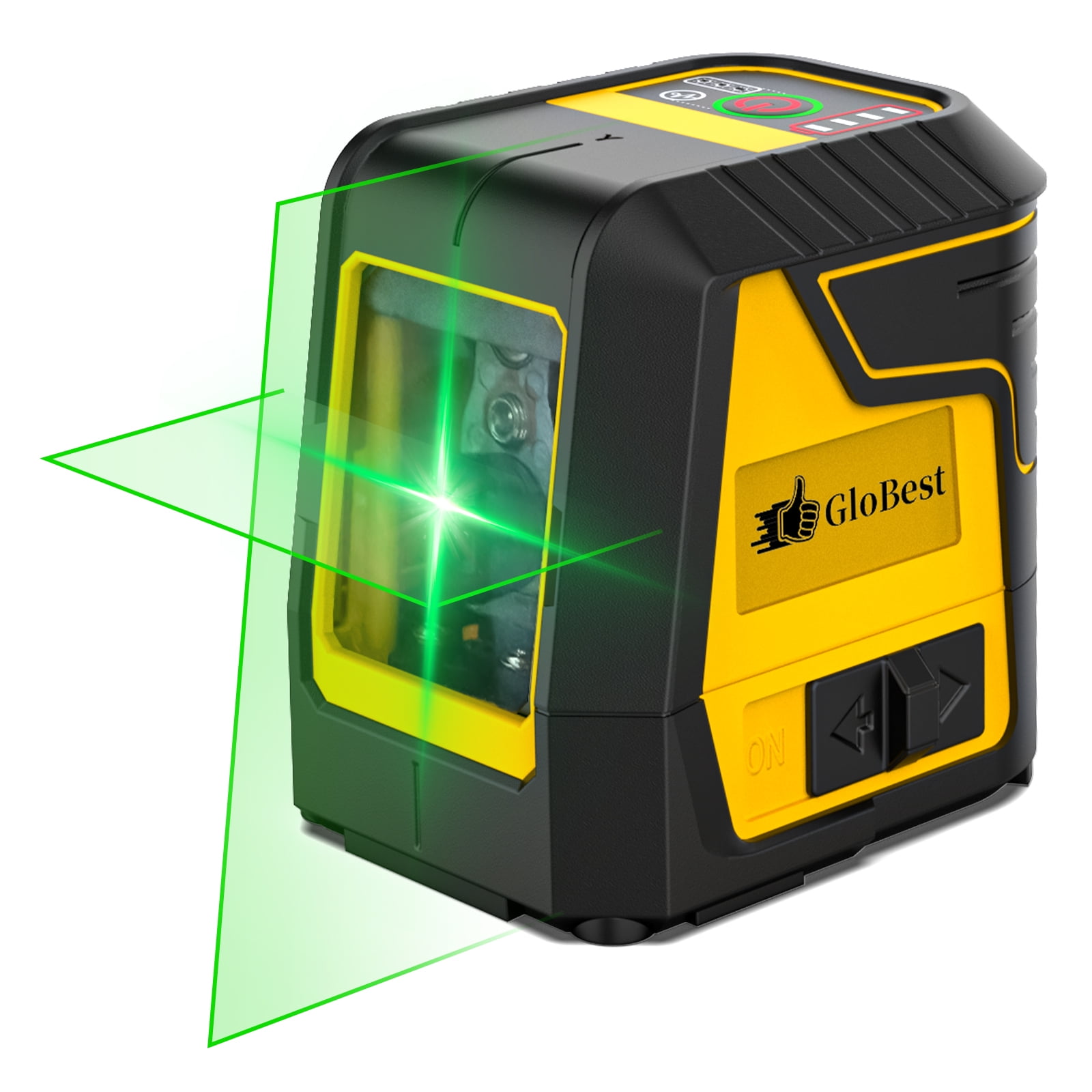 Laser Level, Green Cross Line Laser Lever, with Self-leveling, Manual ...