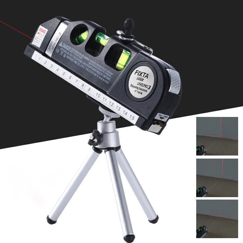 Laser Level Line Tool Multipurpose Laser Level Kit Standard Cross Line Laser - Walmart.com