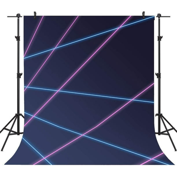 Laser Line Photography Backdrop Neon Laser Tag Birthday Party Night ...