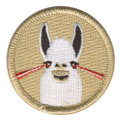 Laser Llama Scout Patrol Patch (Sew-on) - ClassB - Walmart.com