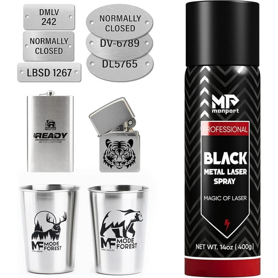 Laser Marking Spray,Metal Laser Marking Fluid for CO2 Laser Engravers ...