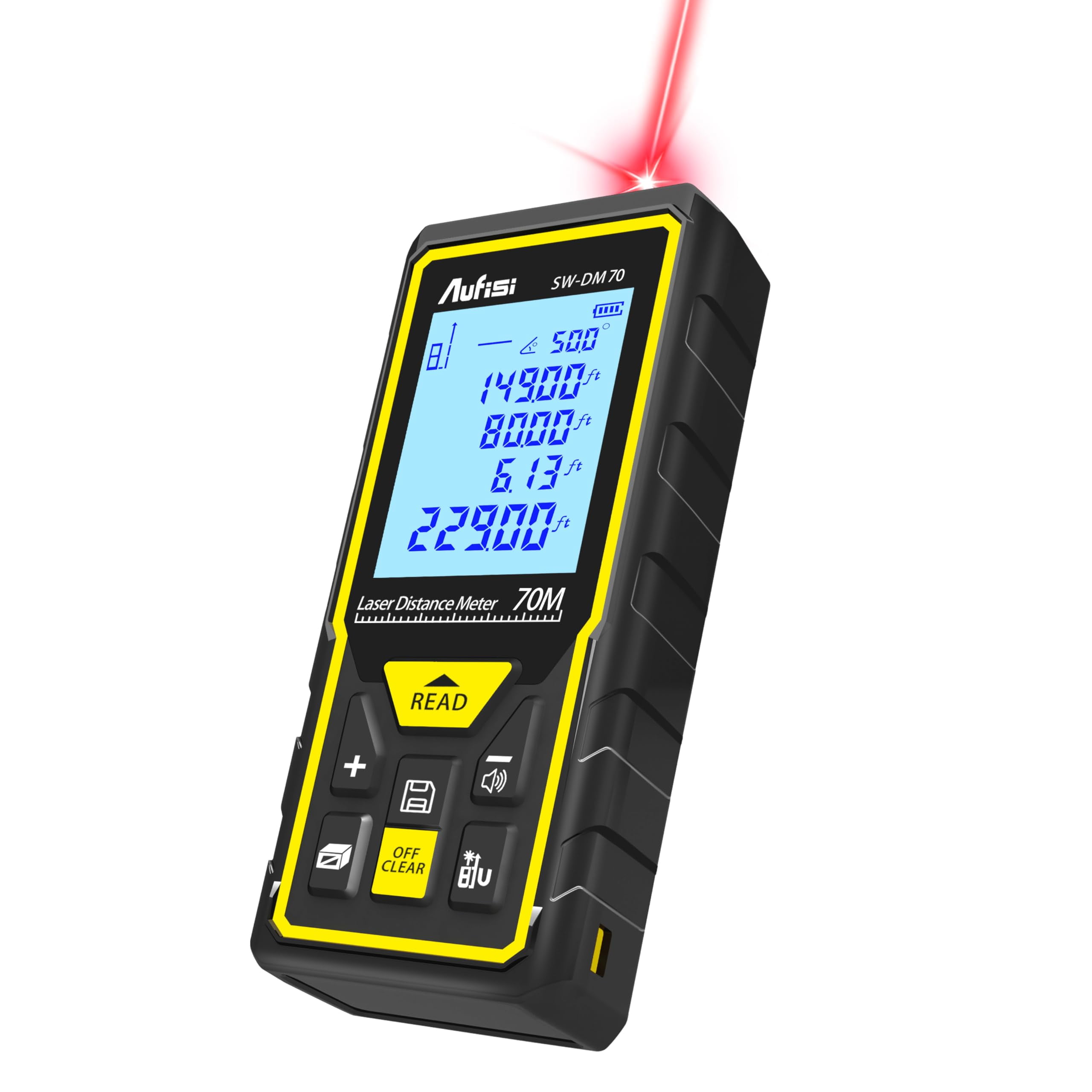 Laser Measure, 229FT Multifunctional Laser Measuring Tool Muti Unit ...