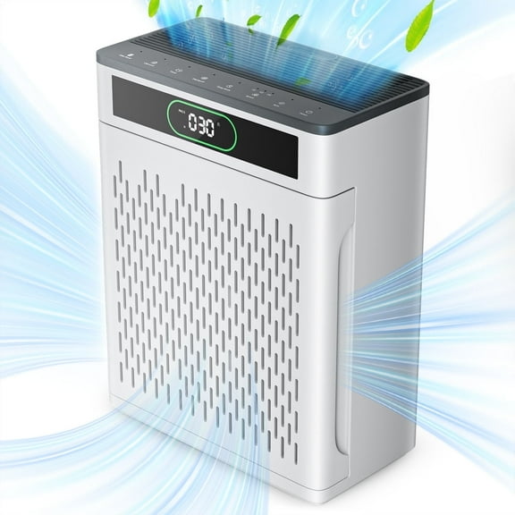 AIRFIRE Air Purifiers for Home, H14 HEPA Filter, WiFi Control, Washable ...